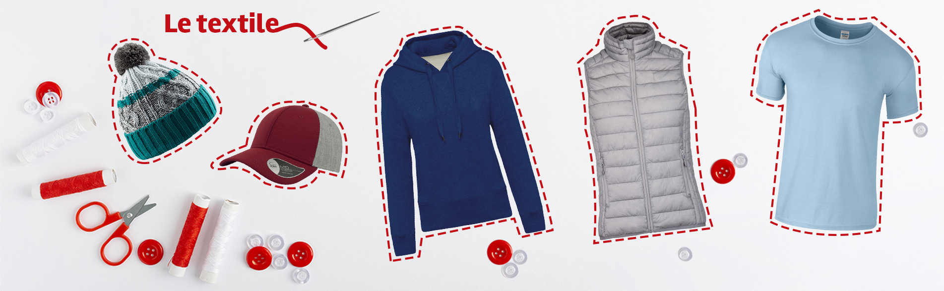 Textile personnalisé - pubconsulting